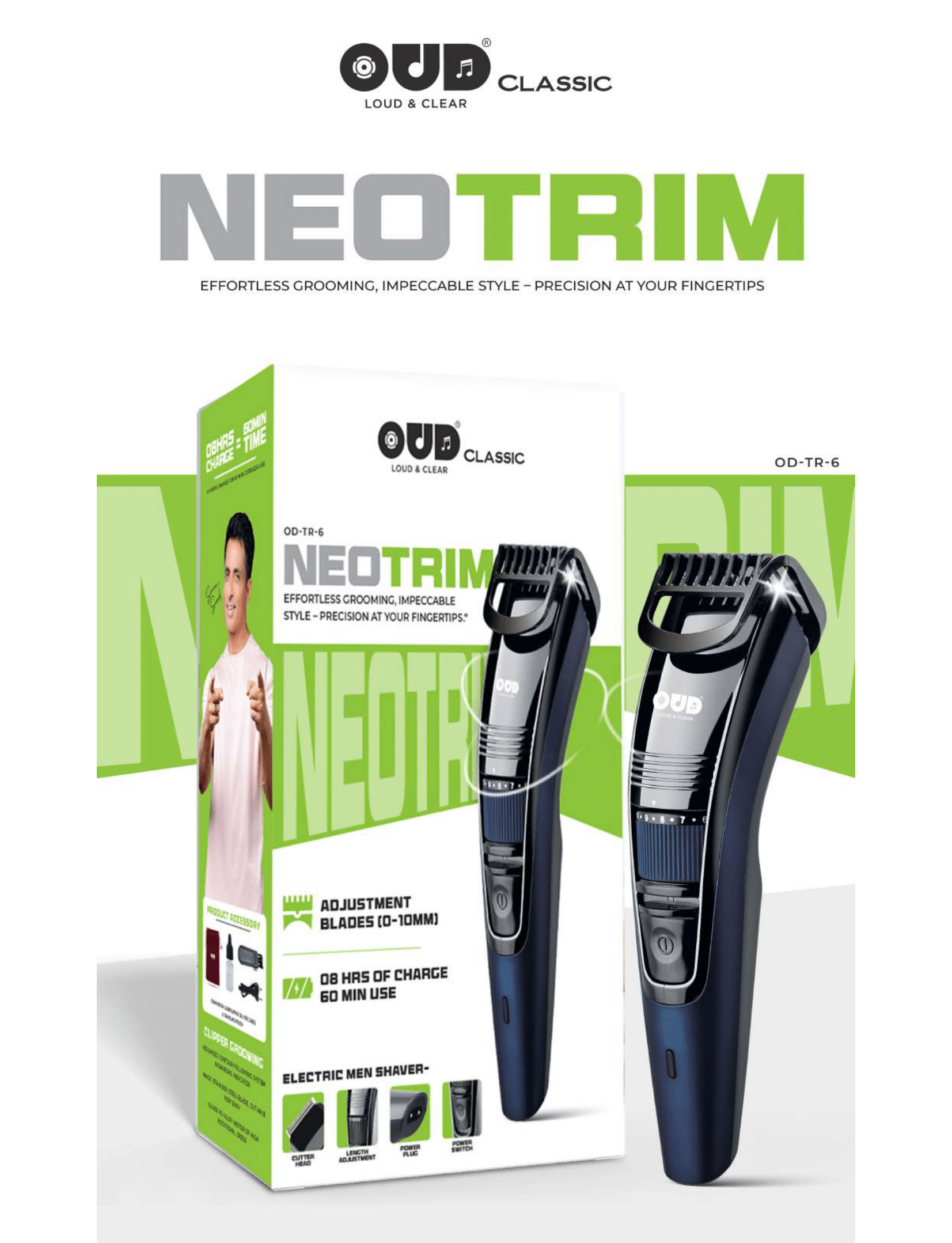 OUD Classic trimmer NEOTRIM – Spare Lelo